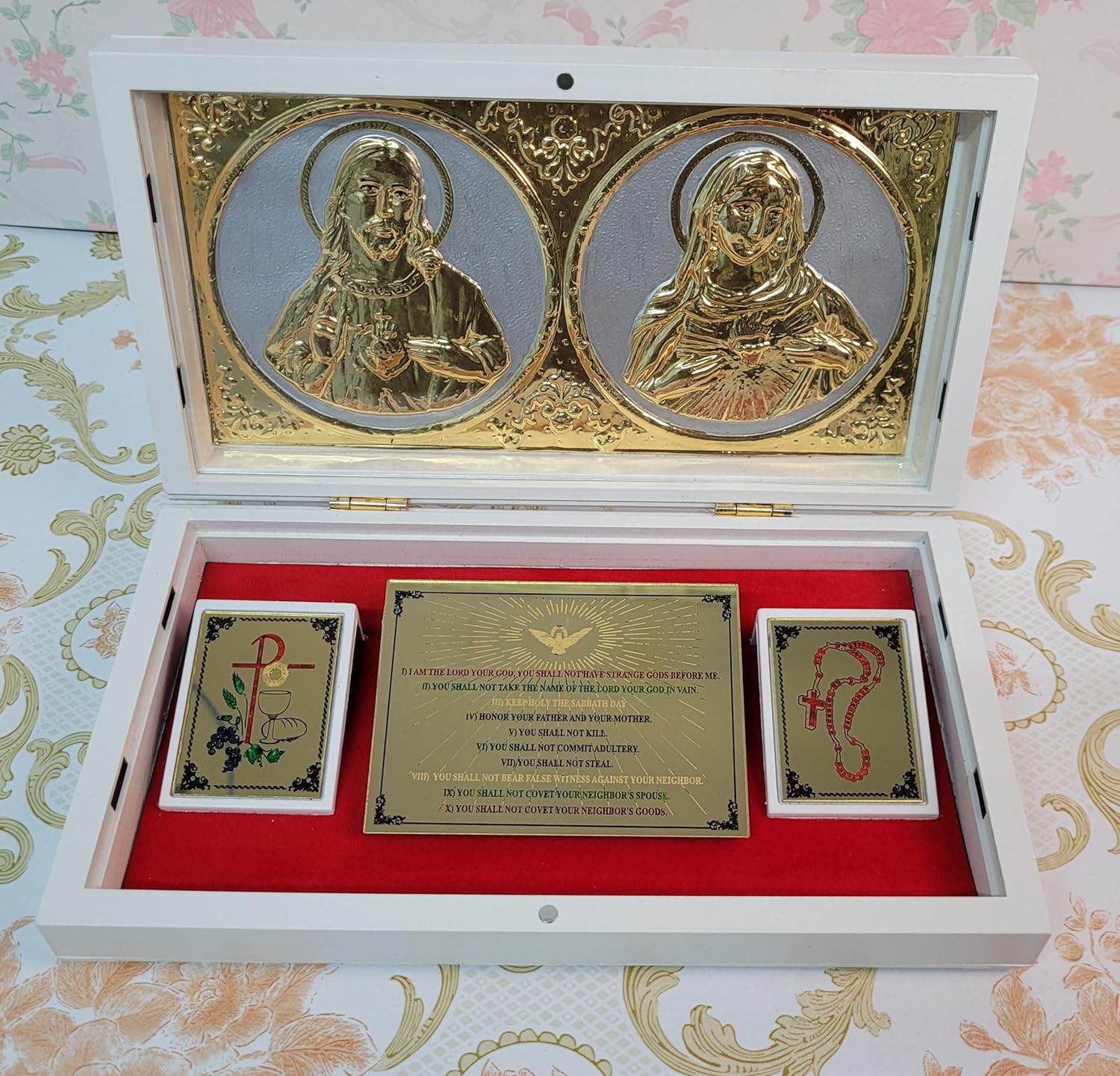 Jesus Christ and Mother Mary Photo Frame Gift Box – Arnavira® Official ...